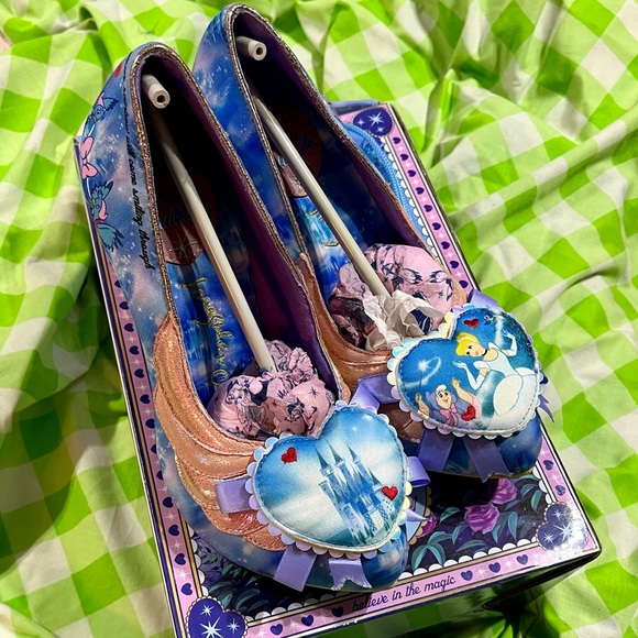 Irregular Choice | Shoes | Rare Nib Irregular Choice Disney Cinderella ...